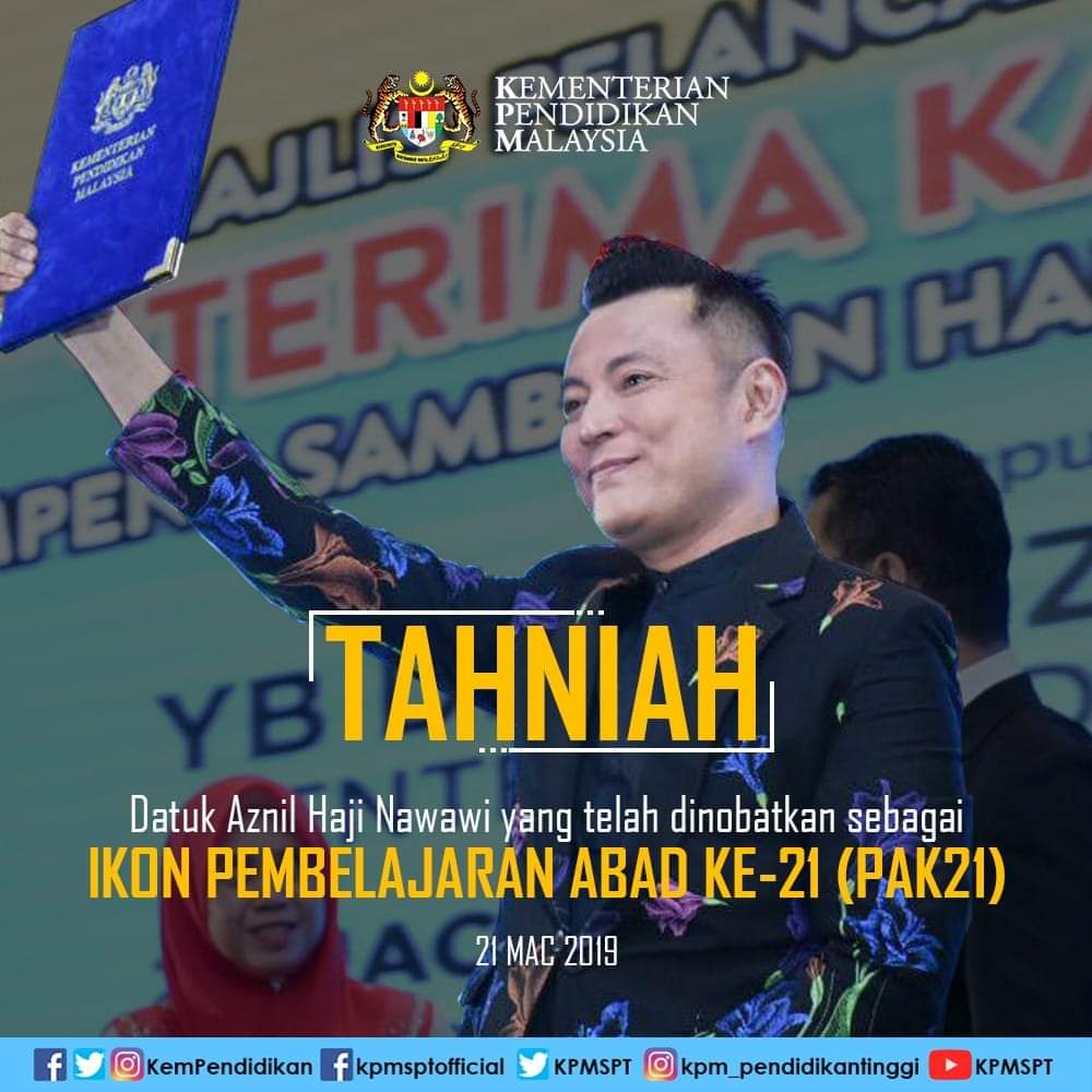 Penjelasan Kenapa Pak Nil Dilantik Sebagai Ikon PAK21 - Pendidik2u